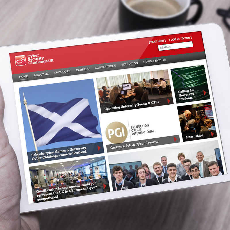 tothepoint • work • Cyber Security Challenge Website