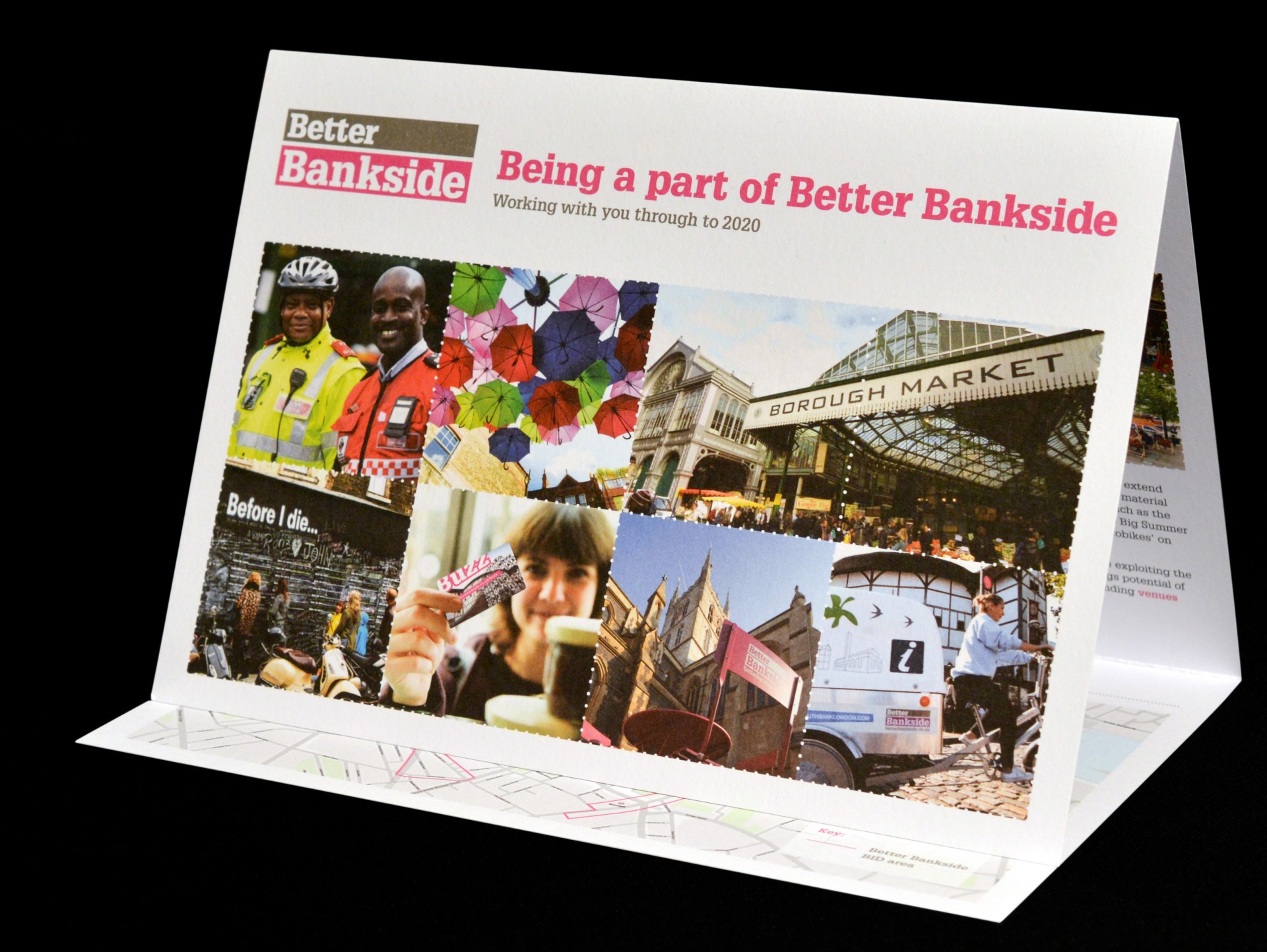 tothepoint • work • Better Bankside Campaign Branding