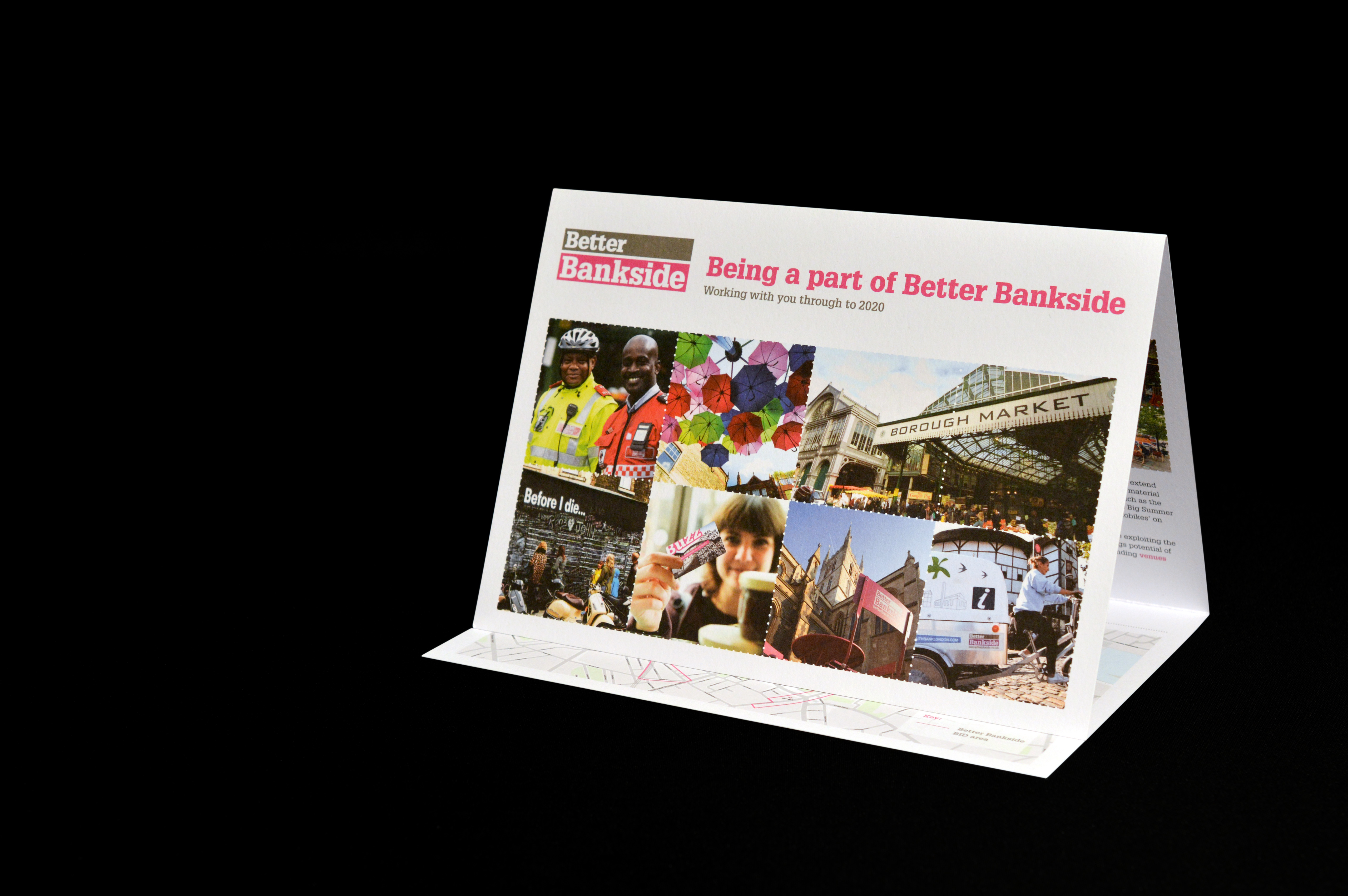 tothepoint • work • Better Bankside Campaign Branding