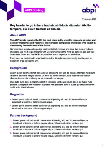 tothepoint • work • ABPI Brand overview