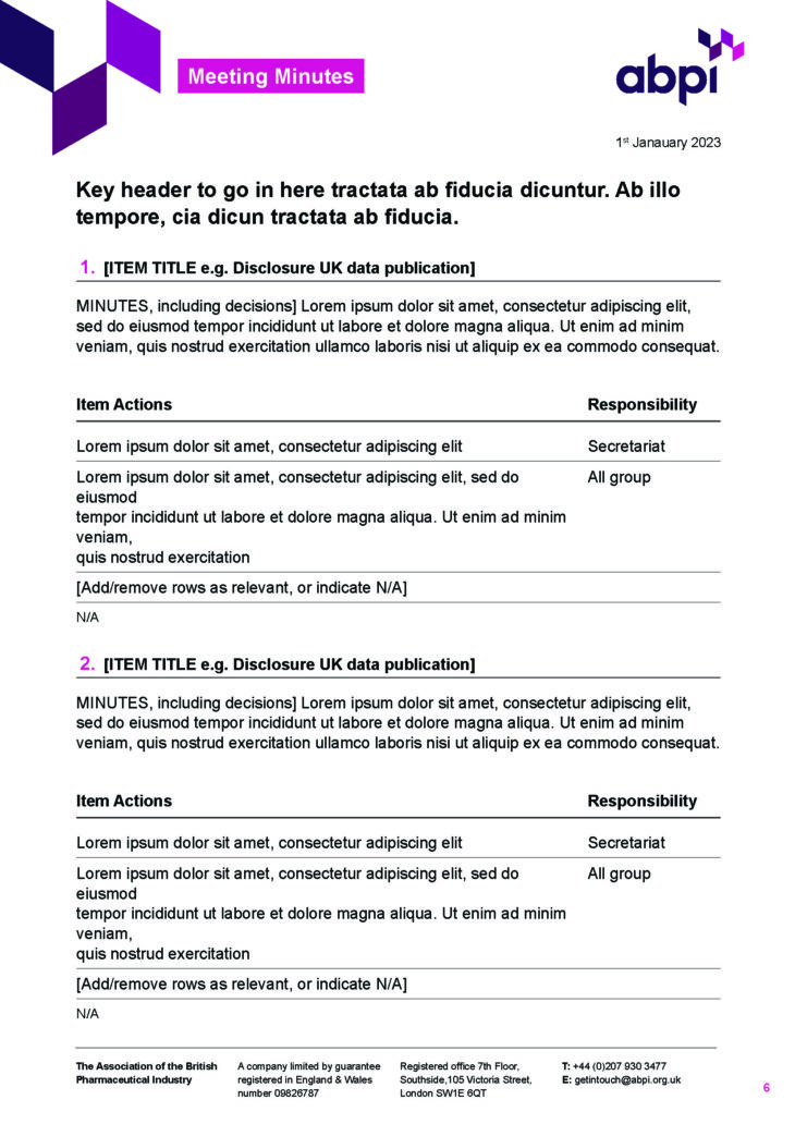 tothepoint • work • ABPI Brand overview