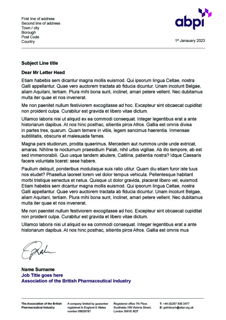 tothepoint • work • ABPI Brand overview