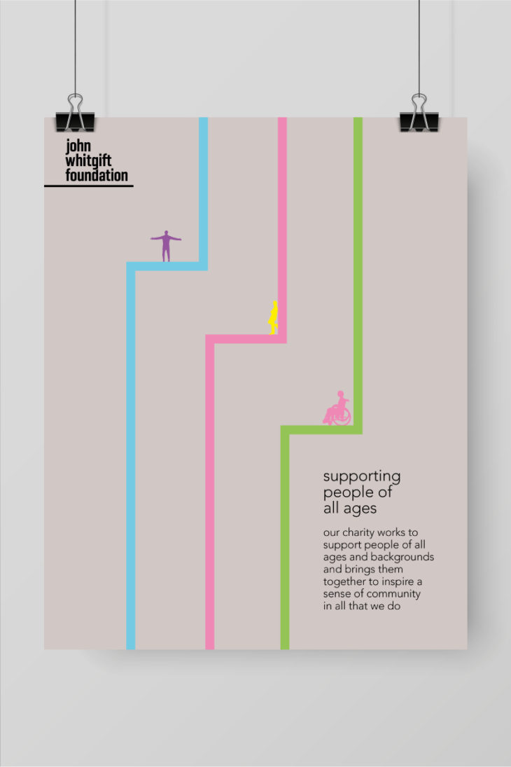 tothepoint • A message-driven poster campaign for the John Whitgift ...